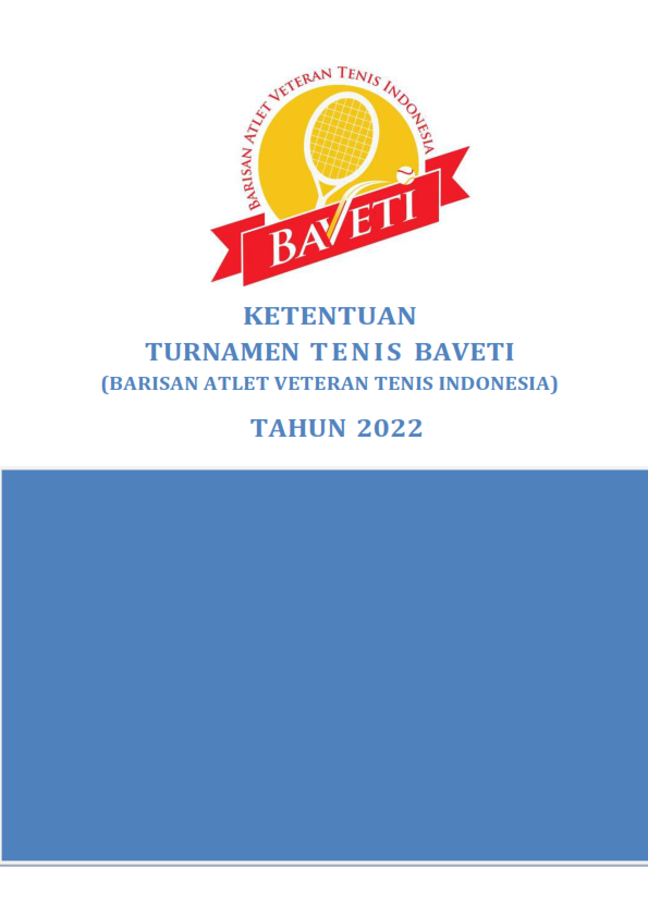 SK Ketentuan Turnamen BAVETI 2022 – Kejurnas BAVETI